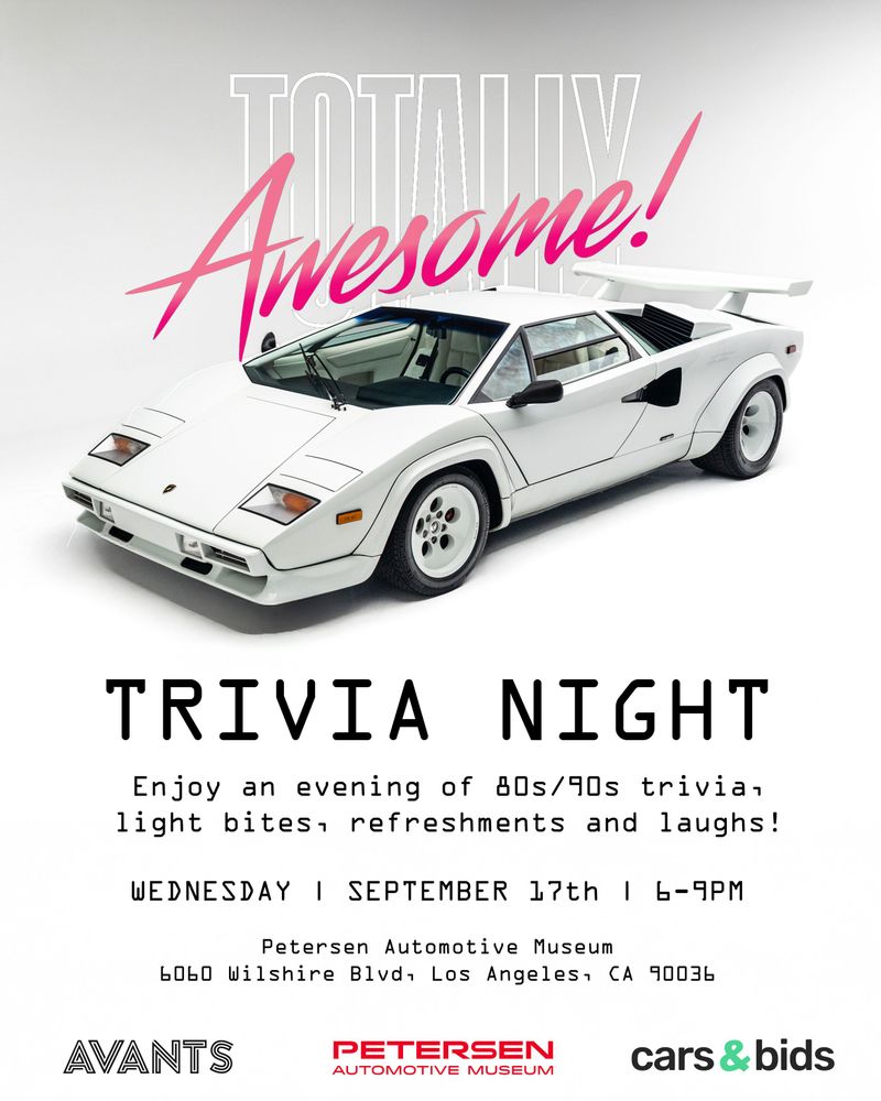 Totally Awesome - Trivia Night - Cars & Bids